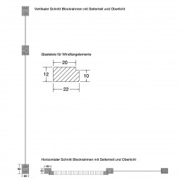Windfangelemente in vielfältigen Varianten